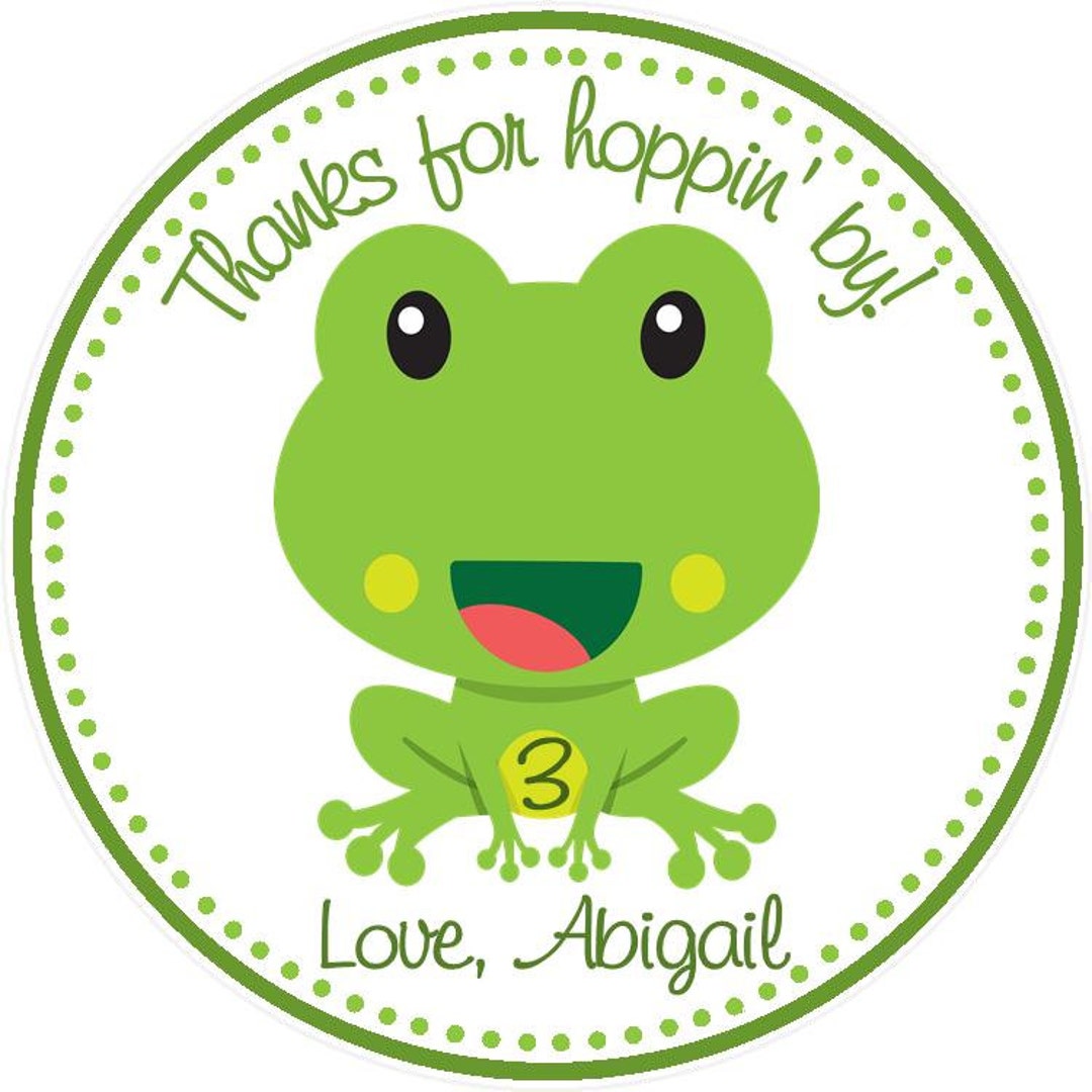 Frog Birthday Favors ( Set of 12) - Frog Party Favors - Frog Themed ...