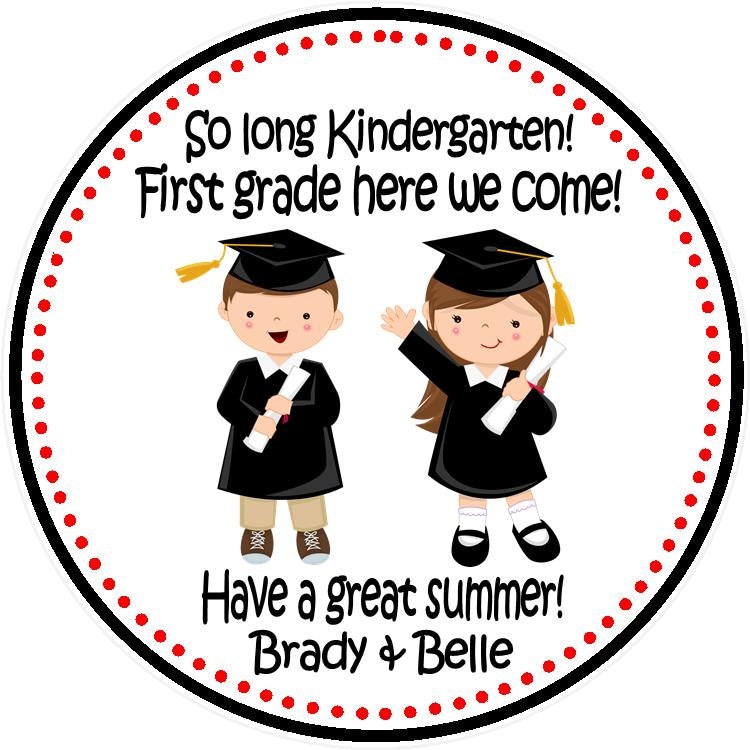 Kindergarten Graduation Tags Boys DIGITAL FILE Preschool - Etsy