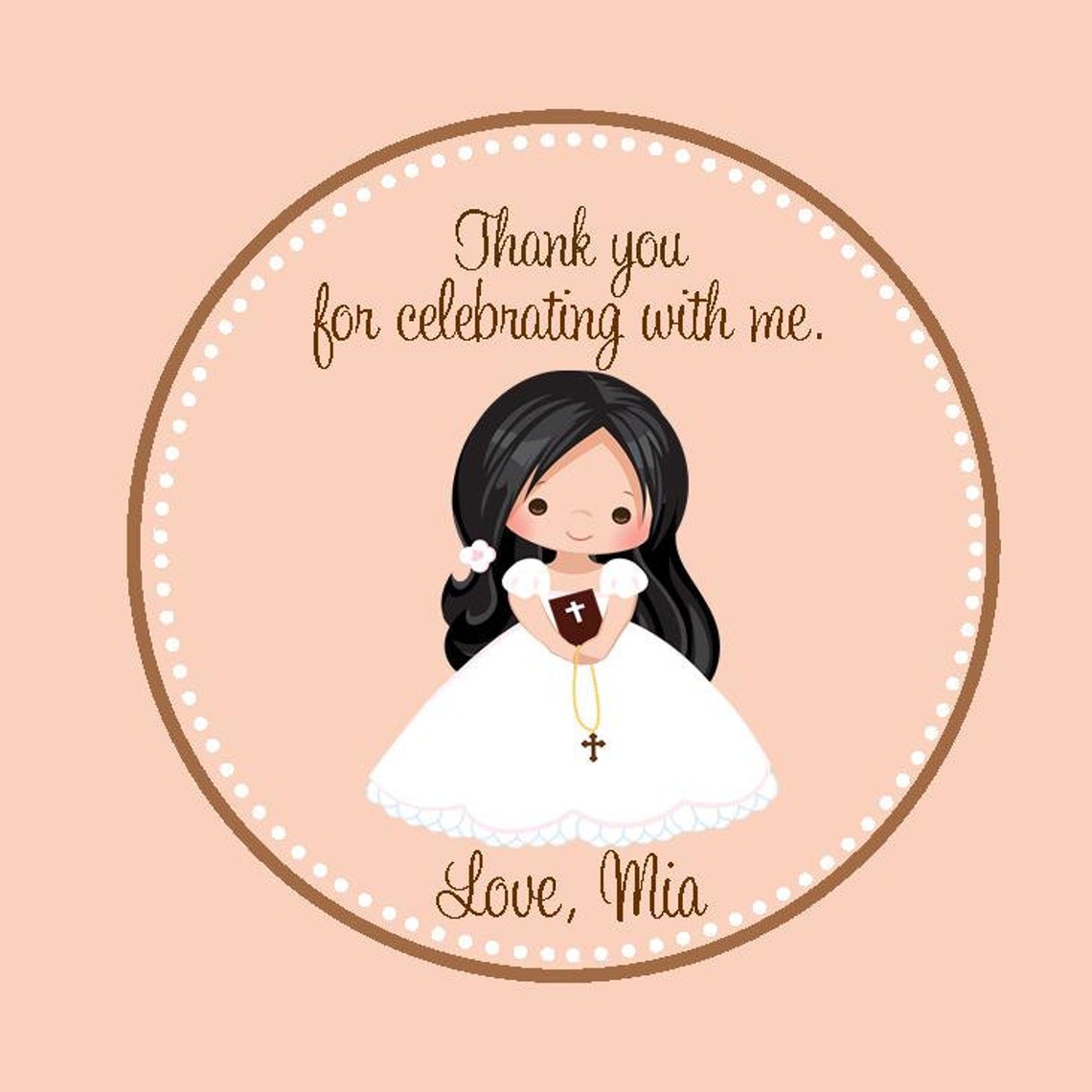 First Communion Favor Bag Set ( Set of 25) - 1st Communion Favors ...