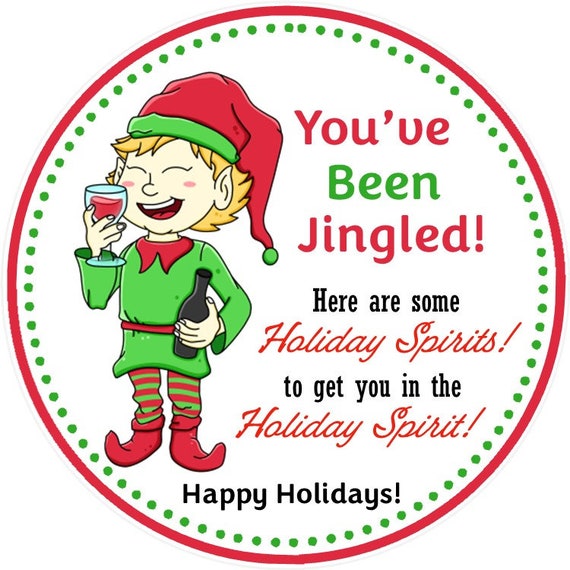 You've Been Jingled Instant Download Happy Holidays - Etsy