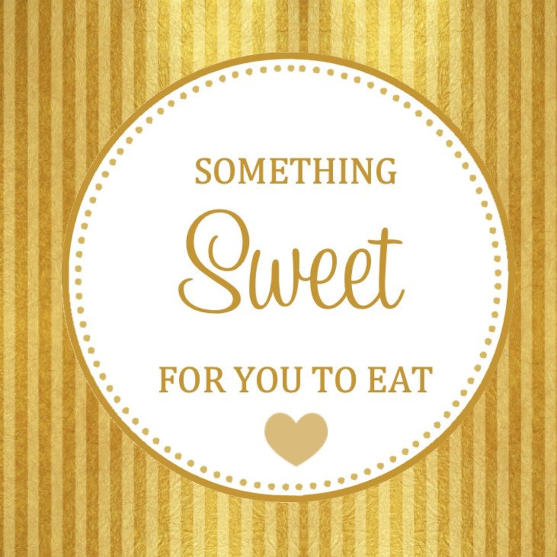 PRINTABLE Sweet Treat Favor Tag YOU PRINT Instant - Etsy