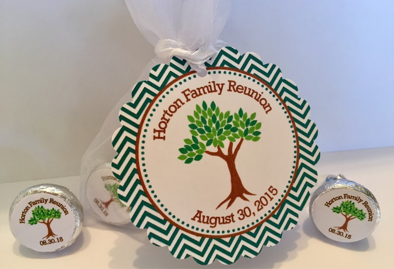Family Reunion Favor Family Reunion Favor Bag Set Set of 25 Reunion ...
