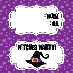 Halloween Treat Bag Toppers - Digital File - You Print / Set of 4 ...