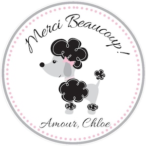 Paris Themed Favor Tags ( Set of 12 ) / Paris Birthday Party / France ...