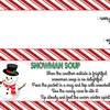 Snowman Soup Treat Bag Topper Fits 4x6 Treat Bags Printable File ...