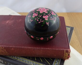 Lacquer trinket box | Etsy