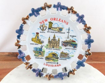 New Orleans Souvenir Plate | Etsy