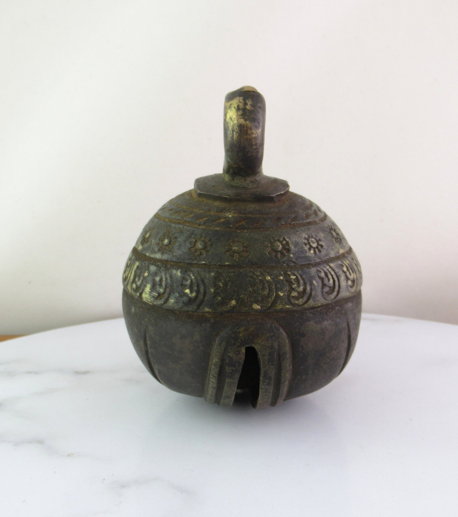 Antique Large Bronze Burmese Elephant Bell Cow Bell Burma - Etsy
