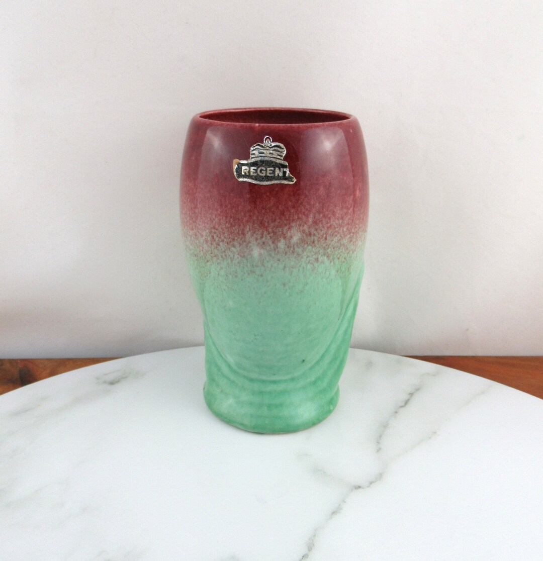 Vintage Australian Pottery Vase , Pates Potteries Regent Ware Sydney ...