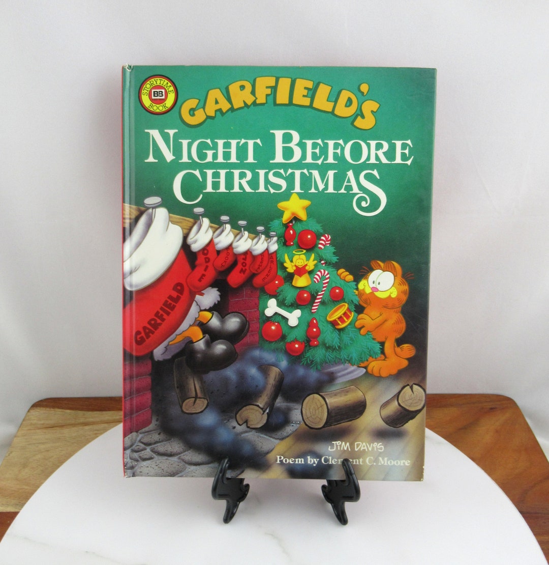 Garfield's Night Before Christmas, Jim Davis, Poem by Clement C. Moore ...