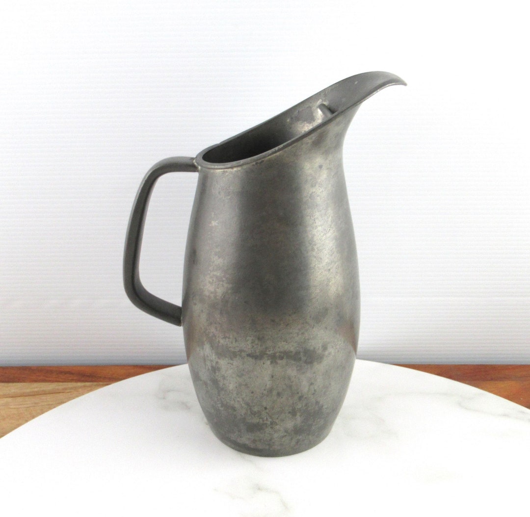 Vintage English Pewter by Viners of Sheffield Pitcher Jug, Designed by ...