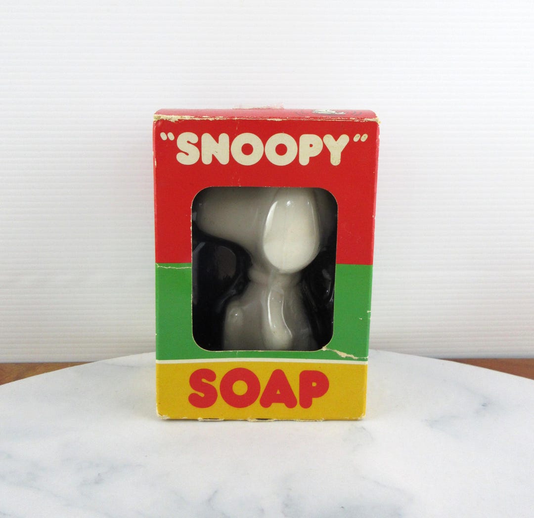 Vintage Snoopy Shaped Soap in Box, Norton of London Made in England ...