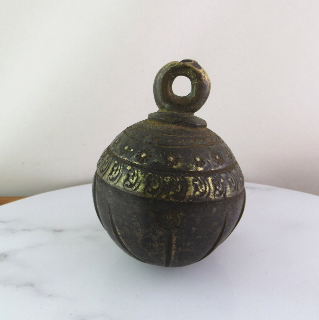Antique Large Bronze Burmese Elephant Bell Cow Bell Burma - Etsy