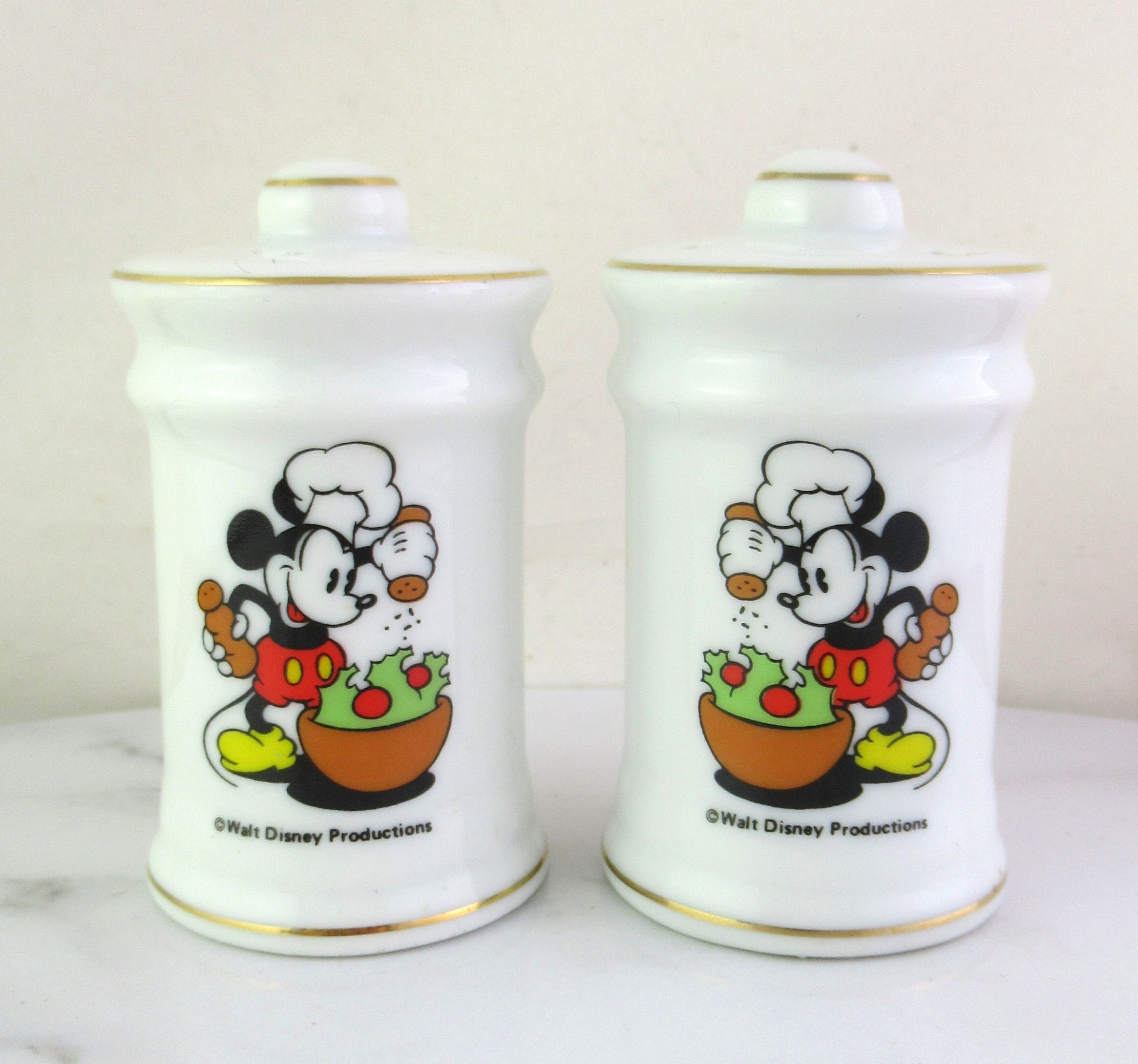 Disney Salt And Pepper Shakers