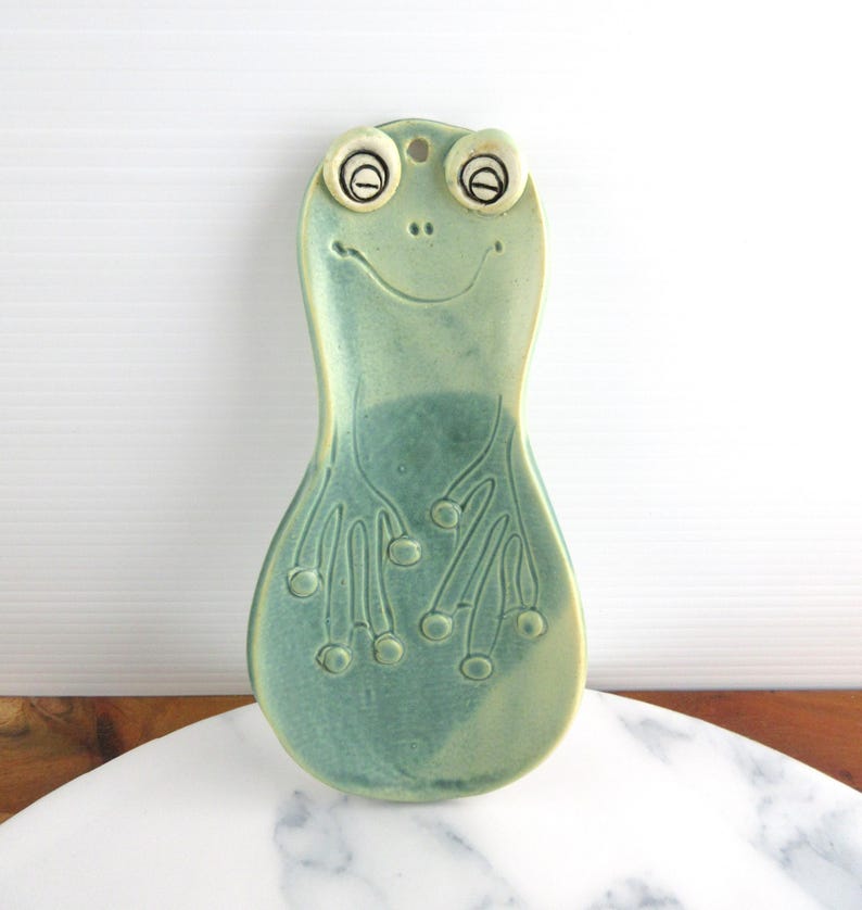 Vintage Australian Studio Pottery Frog Shaped Spoon Rest - Etsy Australia