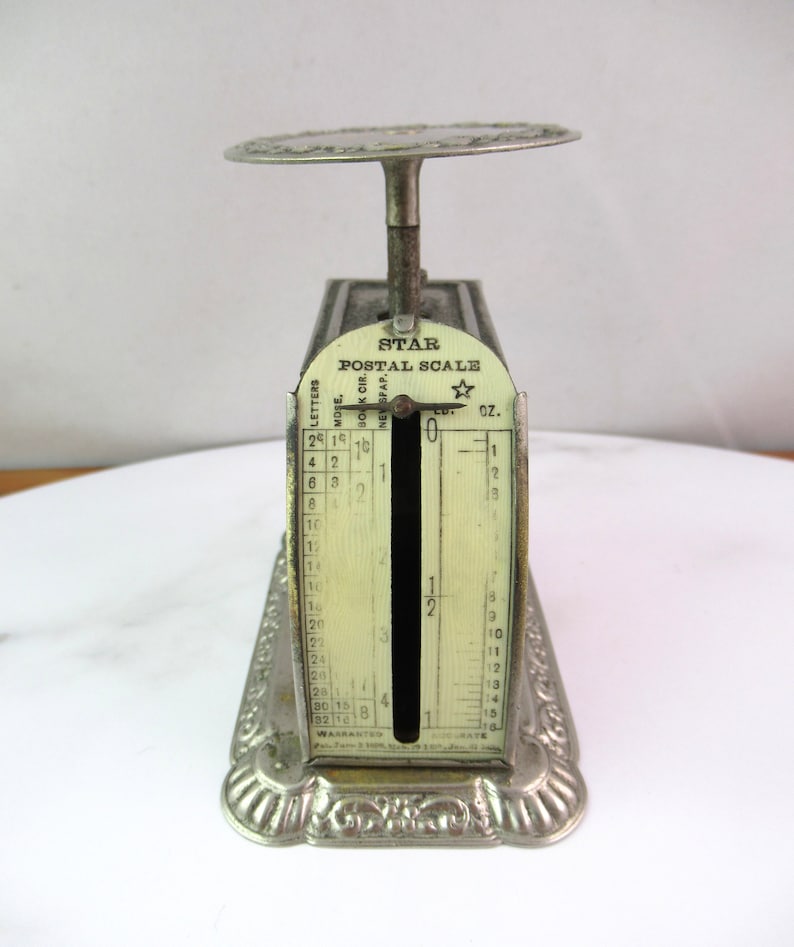 Vintage Pelouze Scale Mfg Co Miniature Star Postal Scales - Etsy