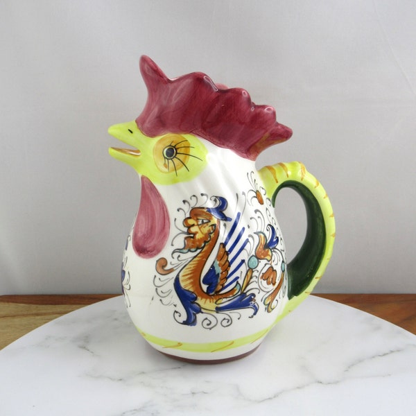 Rooster Pitcher - Etsy
