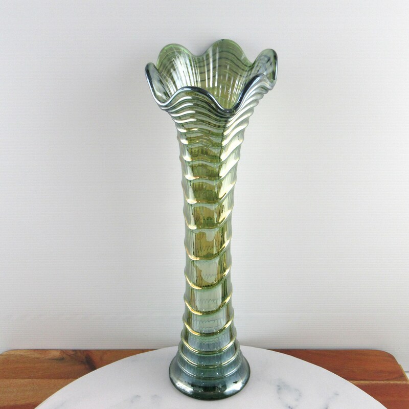 Imperial Glass Vase - Etsy