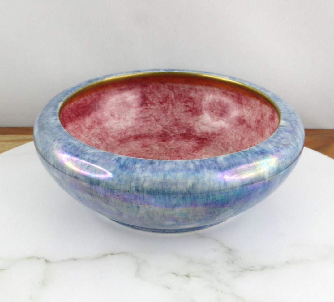 Vintage Grimwades Stoke on Trent Large Byzanta Ware Lustreware Pottery ...