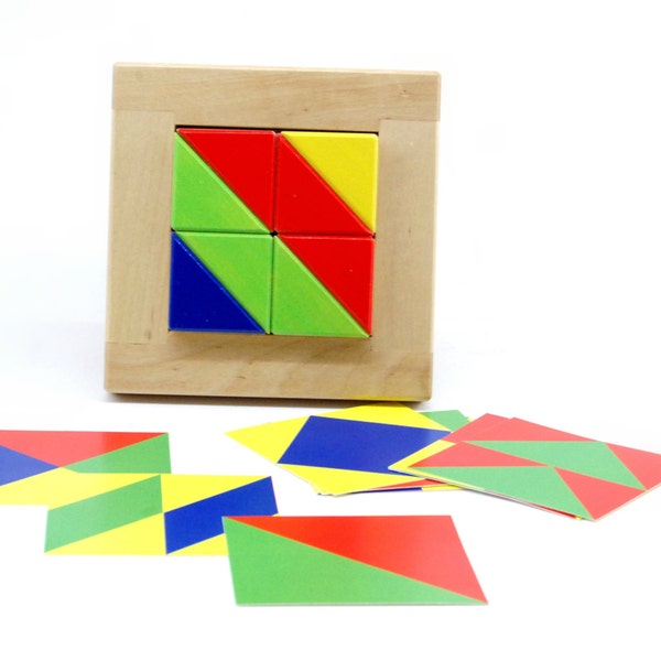 Geometric Puzzle - Etsy