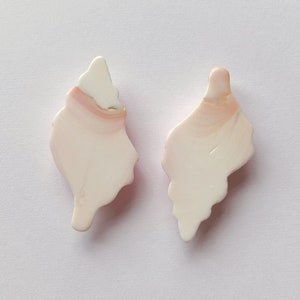 Pink Queen Conch Spiral Shell Cabochon 18x35 Mm C8459 - Etsy