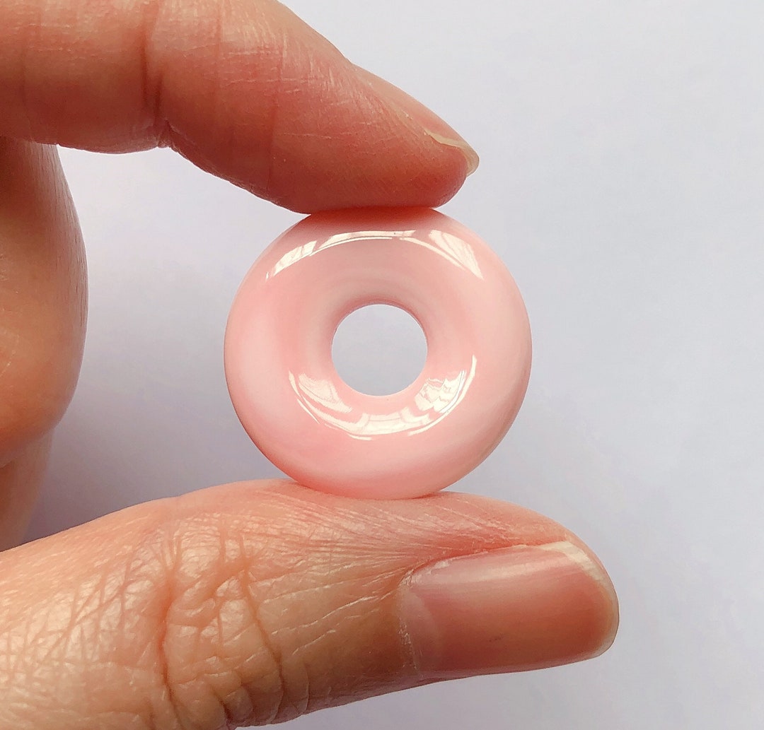 Pretty in Pink Queen Conch Smooth 24 Mm or 30 Mm Donut One Piece C8623 ...