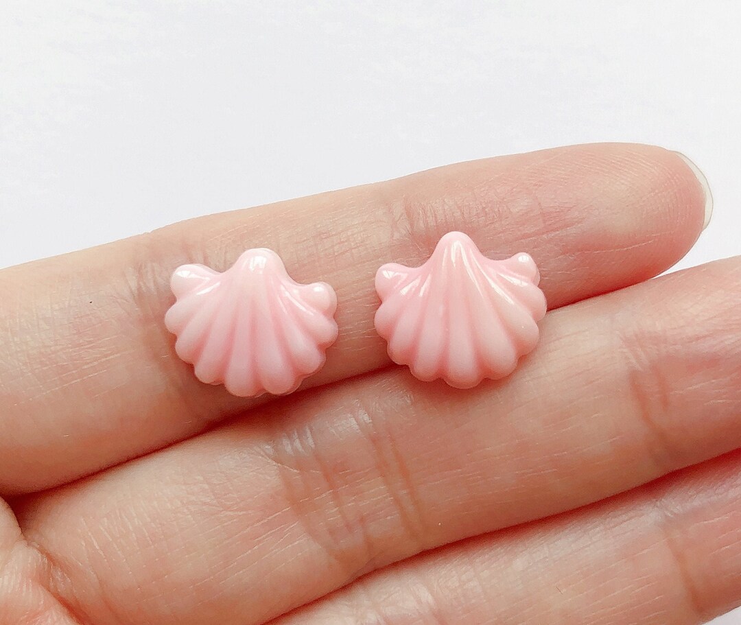 Queen Conch Half Drilled Clamshell Clam Shell Drops 10x11 Mm F8761 - Etsy