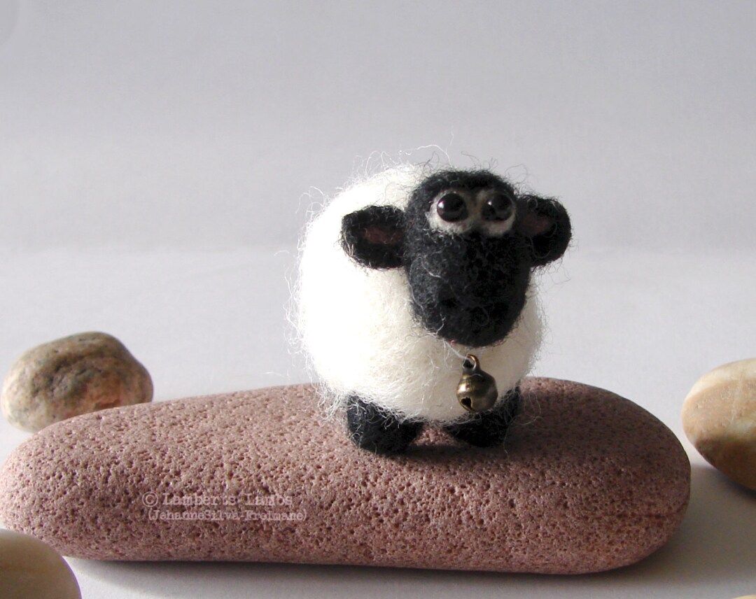 Needle Felted Sheep Miniature - Etsy