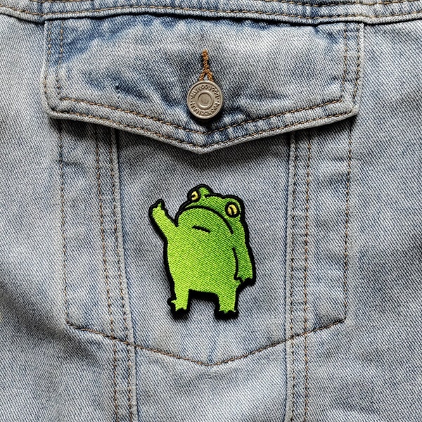 Rude Iron on Patches - Etsy