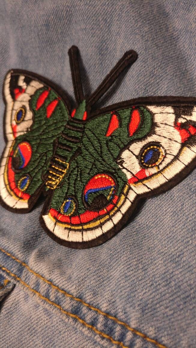 Flappy Boi // DIY Embroidered Iron on Sew Patch Creature Gift - Etsy UK