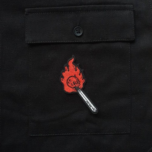 Howl's Moving Castle Calcifer Patch - Etsy