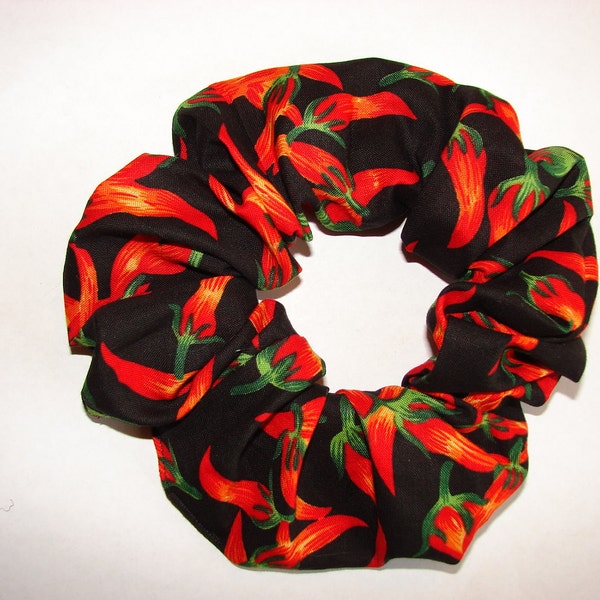 Colorful Neon Hissing Cats Halloween Handmade Scrunchie, Halloween ...