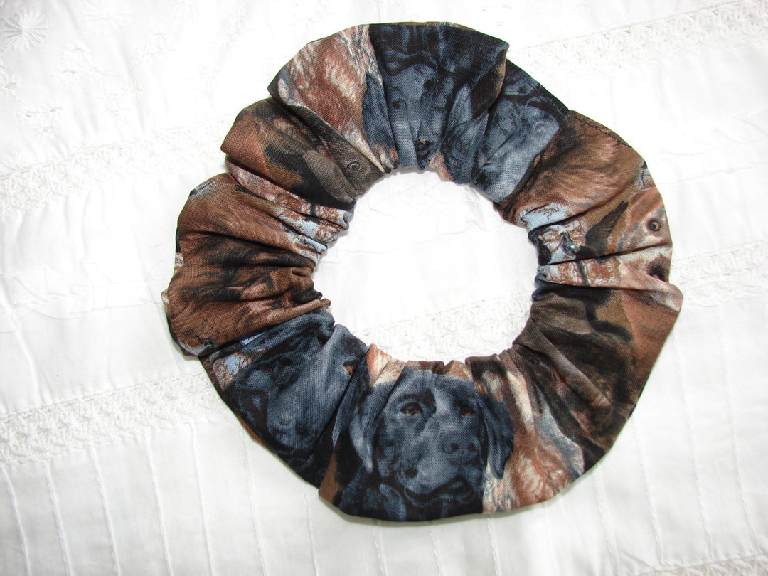 Labrador & Golden Retriever, Water Dogs Canine Fabric Handmade Hair ...