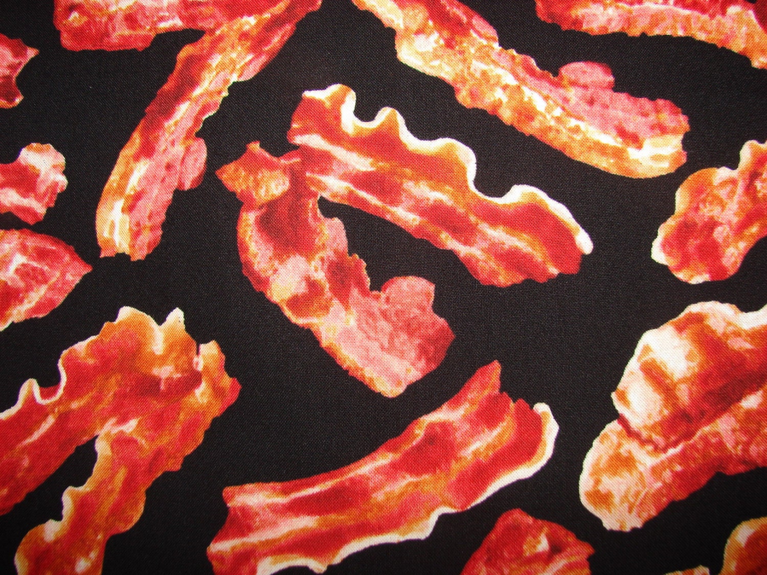 BACON BACON BACON Fabric Hair Scrunchies Women's - Etsy