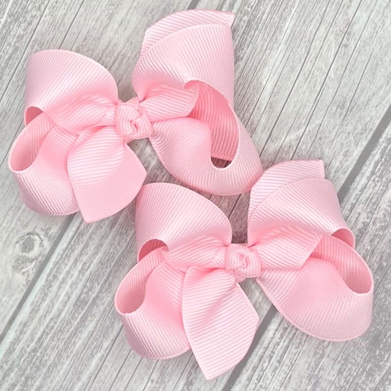 Pink Hair Bow - Etsy