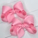 Pink Hair Bow Hair Bows Bows for Girls Baby-toddler Bows - Etsy