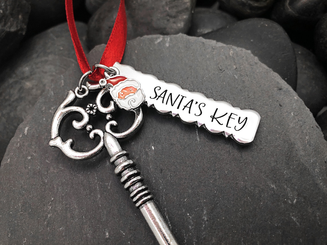 Santa's Magic Key Santa Key Christmas Key - Etsy