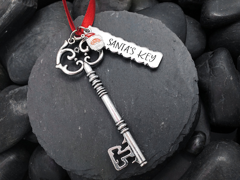 Santa's Magic Key Santa Key Christmas Key | Etsy