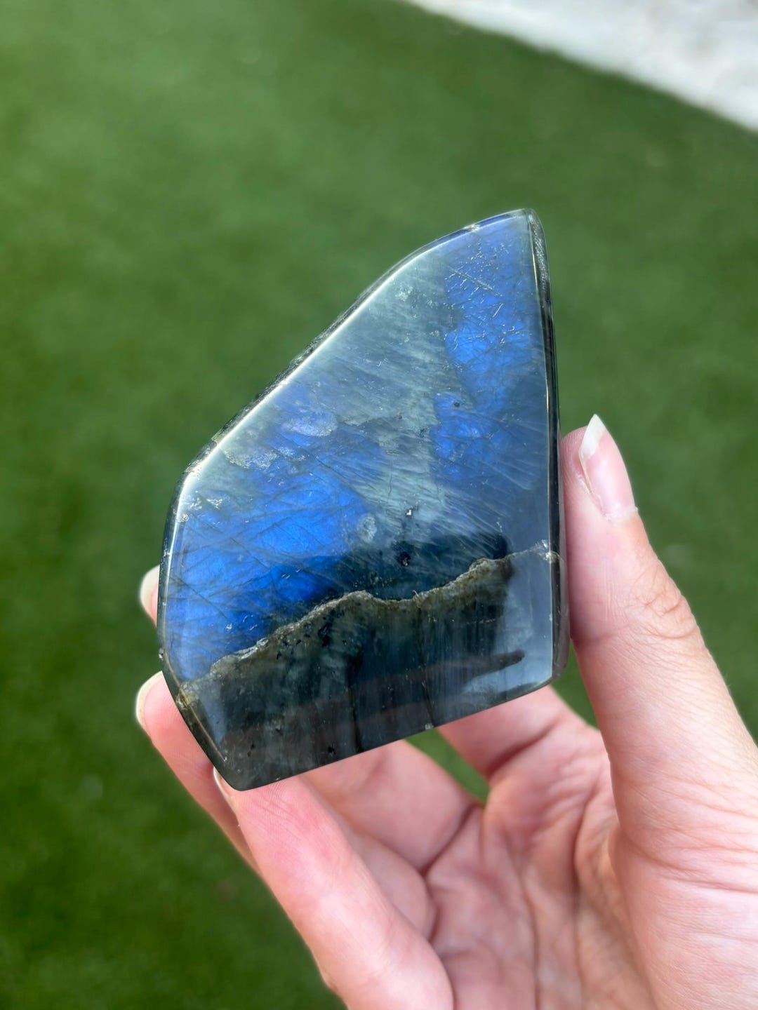 Blue Flash Labradorite Free Form - Etsy