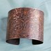 Decorative Lynx Cuff Vintage Design Lynx Copper Bracelet - Etsy