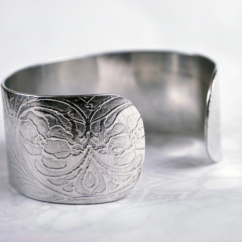 Embossed Bracelet - Etsy