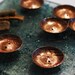 Handmade Copper Buttons- Spiral Copper Buttons - Large Etched Copper ...