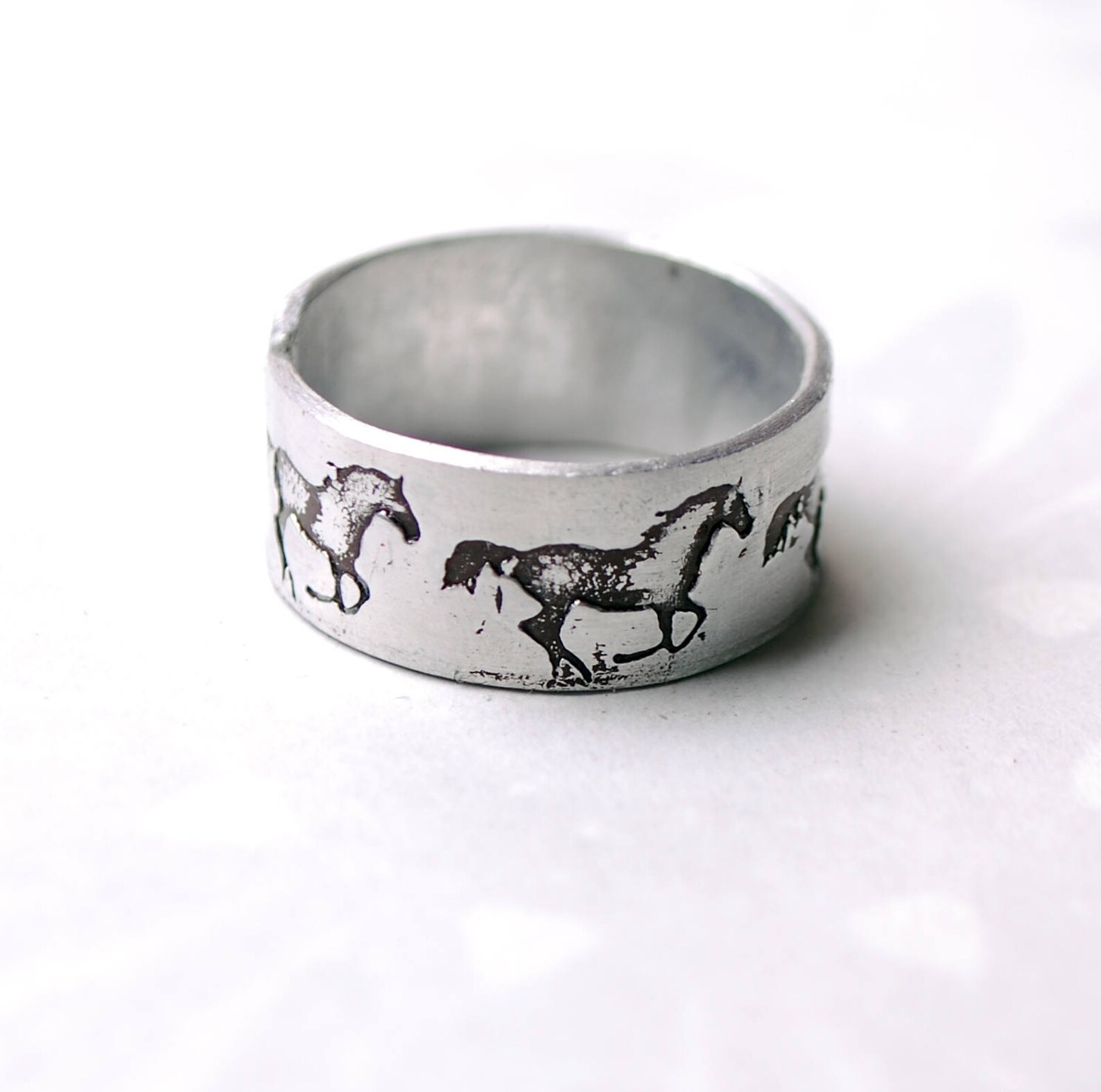 Horse Ring Kelpie Ring Running Horses Wild Horse Ring - Etsy