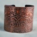 Decorative Lynx Cuff Vintage Design Lynx Copper Bracelet - Etsy