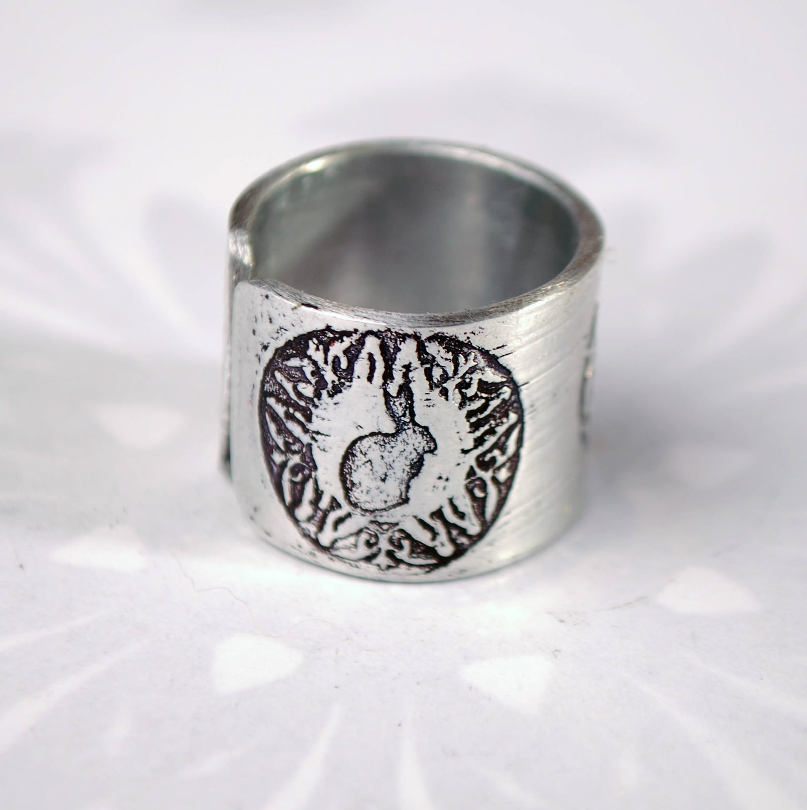 Goat Ring Stag Ring Rabbit Ring Animal Jewellery Aluminium | Etsy