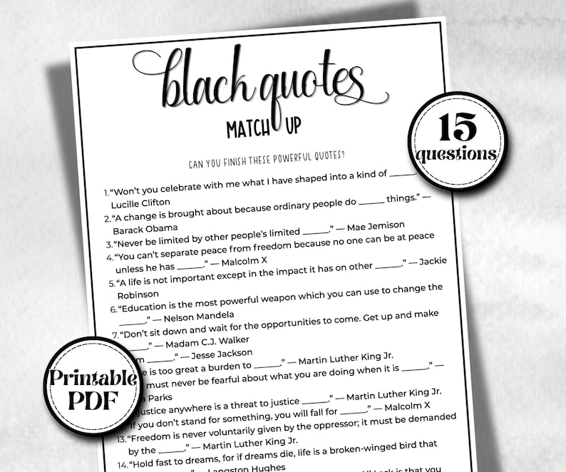 Famous Black Peoples Quotes, African American Quotes, Black Culture ...