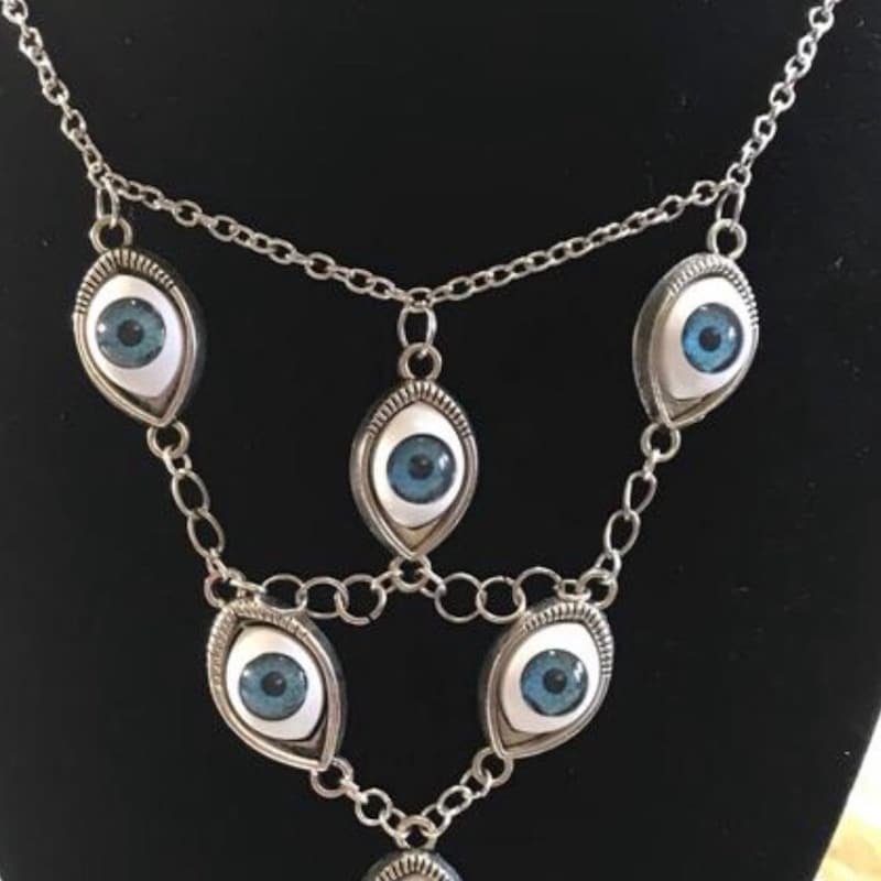 Creepy Necklace - Etsy
