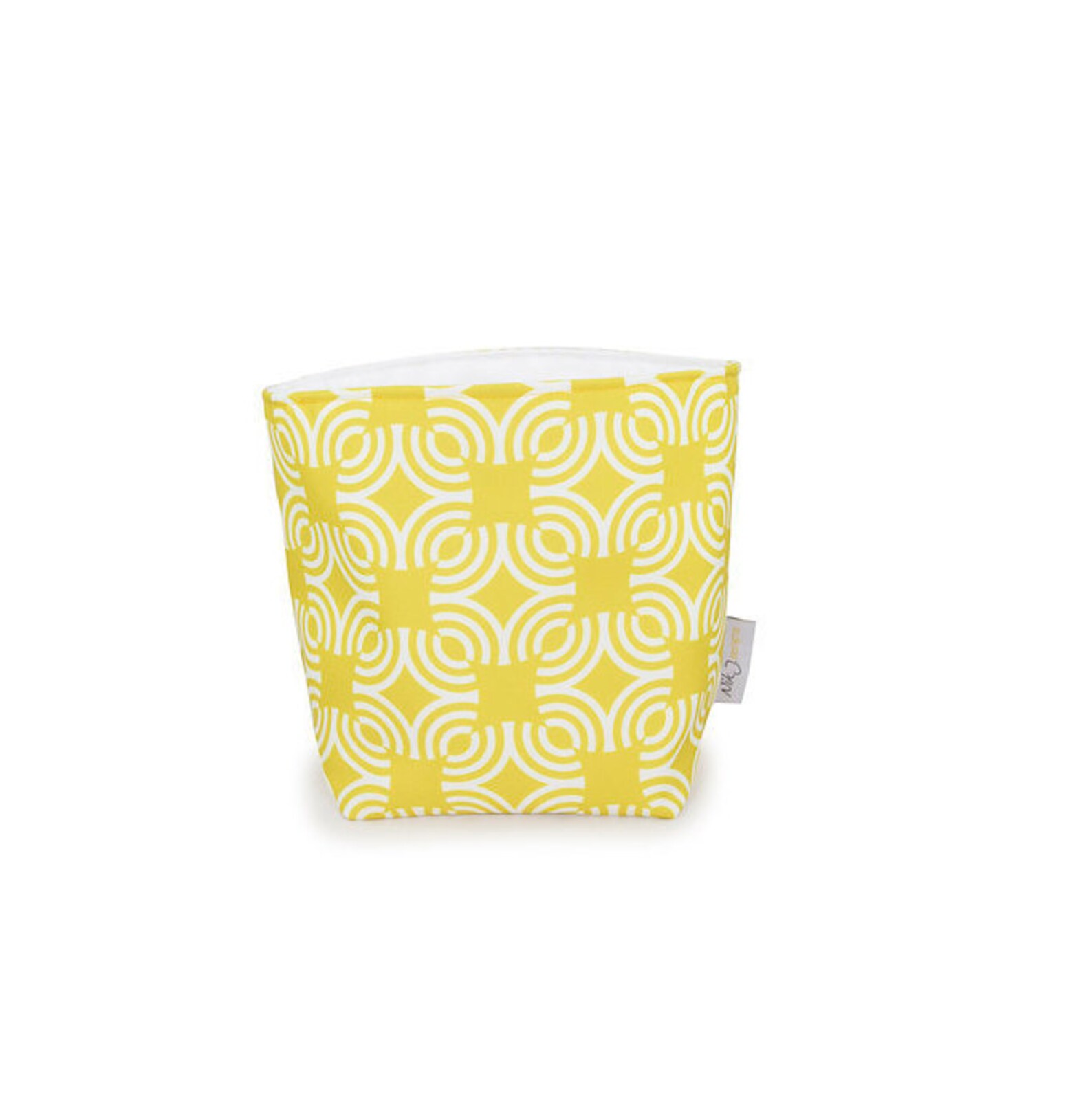 Reversible Fabric Storage Bucket/bin - Saule Modern Print - Etsy