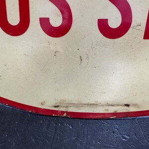 Vintage Bus Stop Sign - Etsy