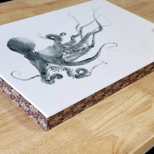 Magister Armhook SQUID (dosu Ika in Japanese) - GYOTAKU 13x19" Print ...